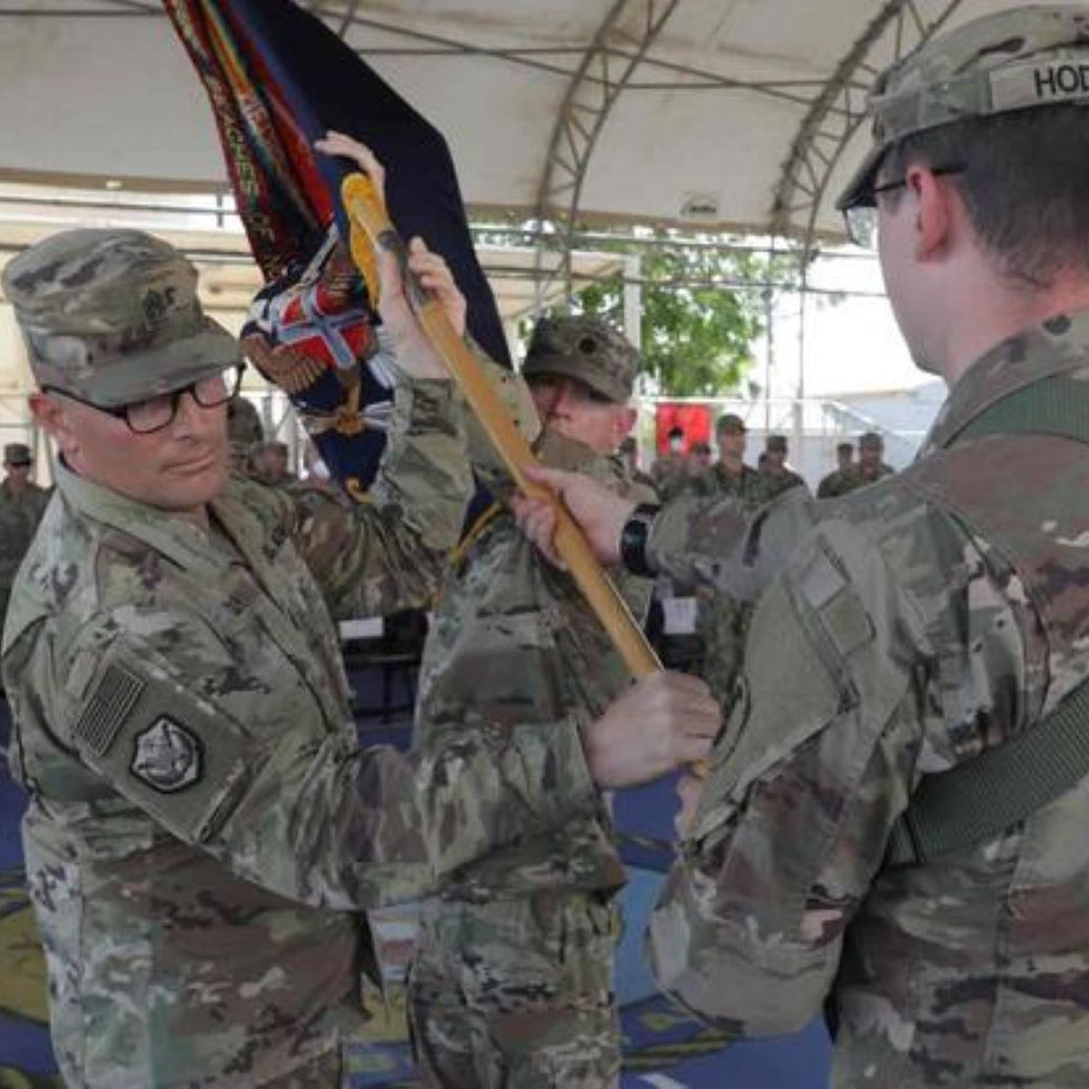 National Guard units ordered to retire Confederate battle streamers
