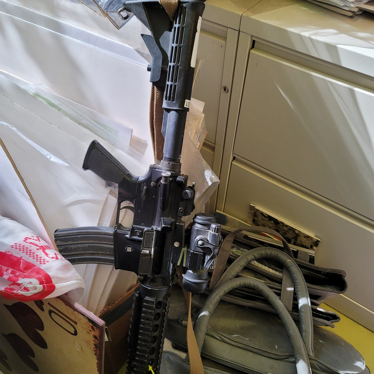 National Guardsmen lose rifle to woman at butterfly sanctuary