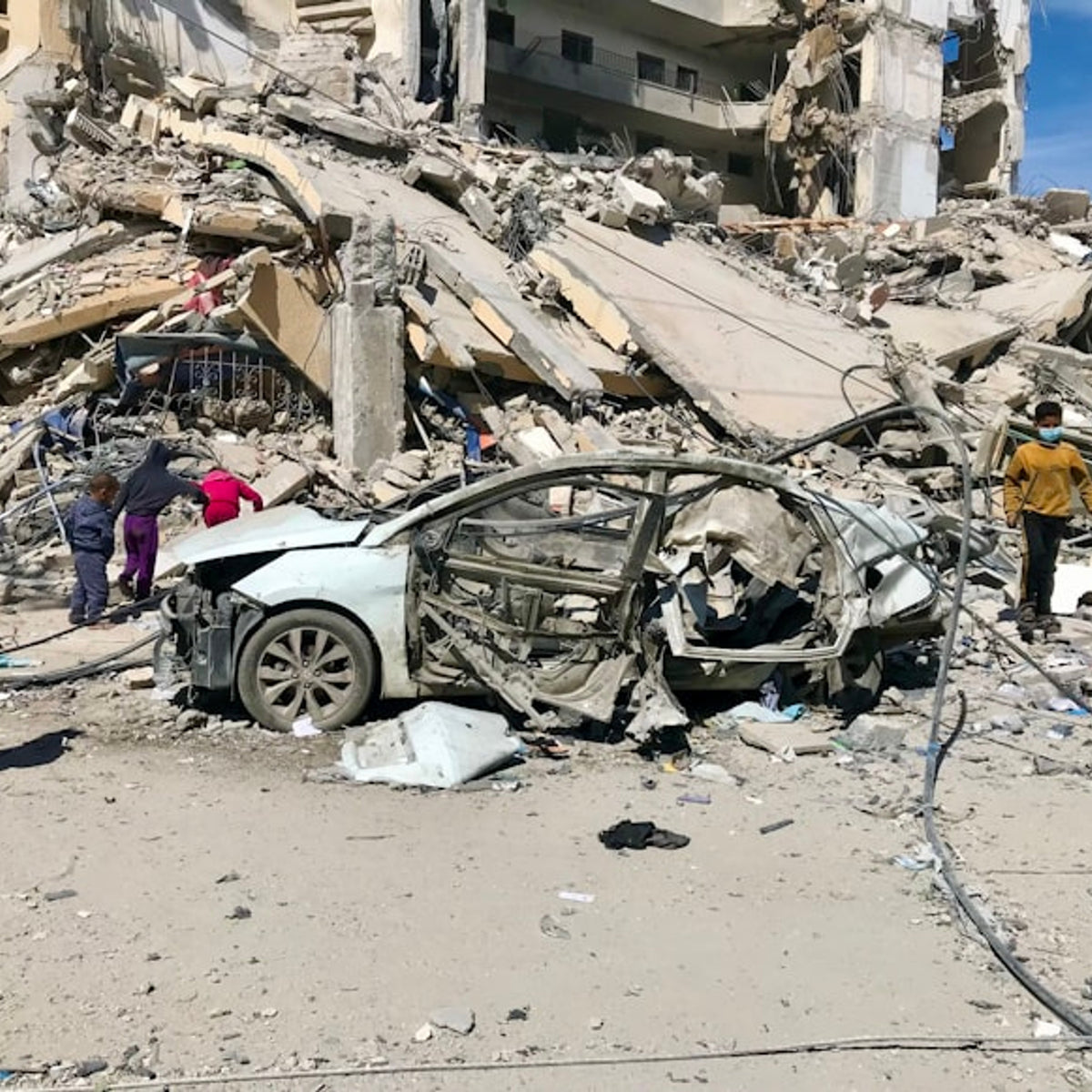 Miracle Baby Survives Gaza Airstrike That Killed Entire Family, Faces
