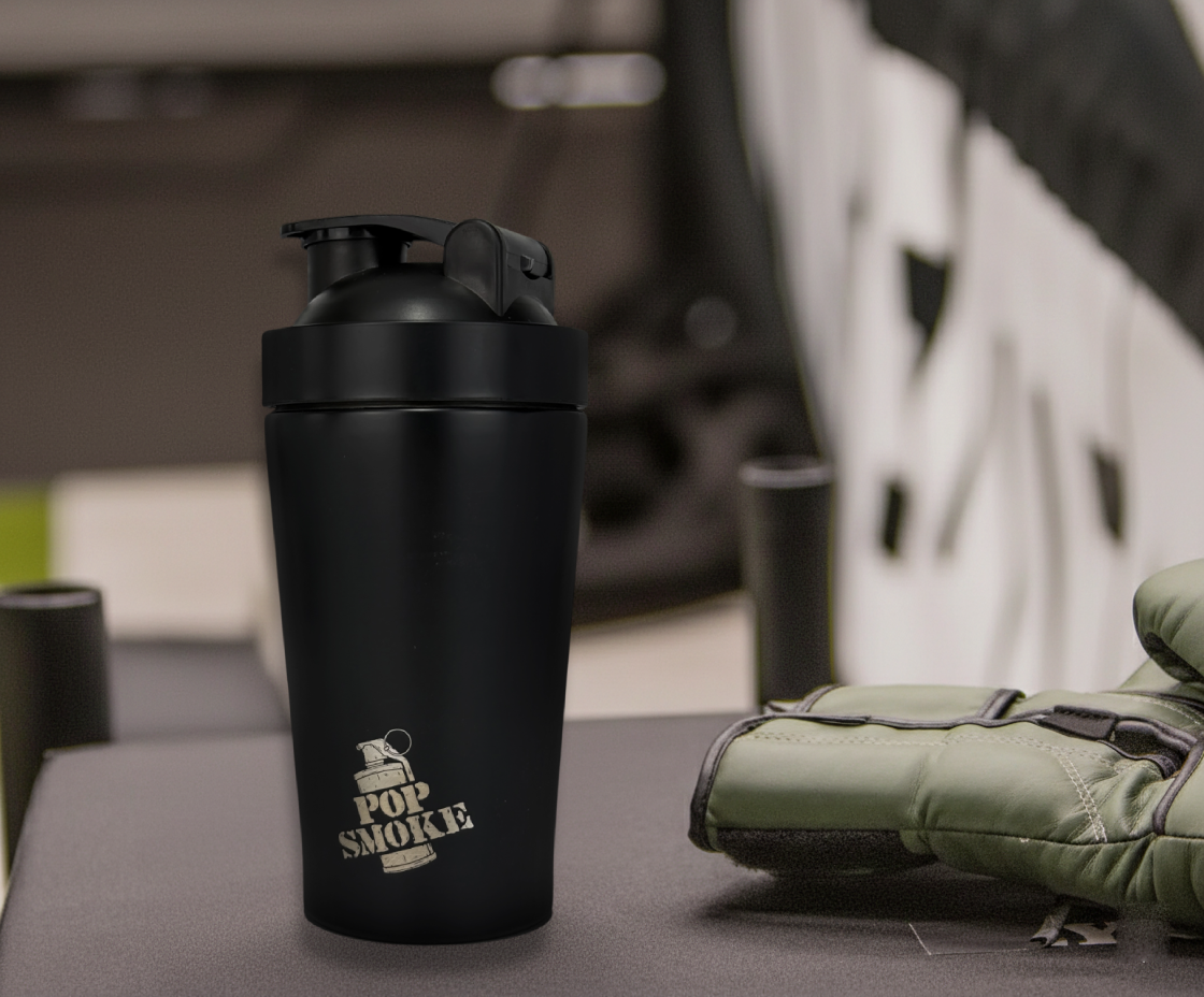 Stainless Steel Protein Shaker | Premium Gym & Fitness Bottle