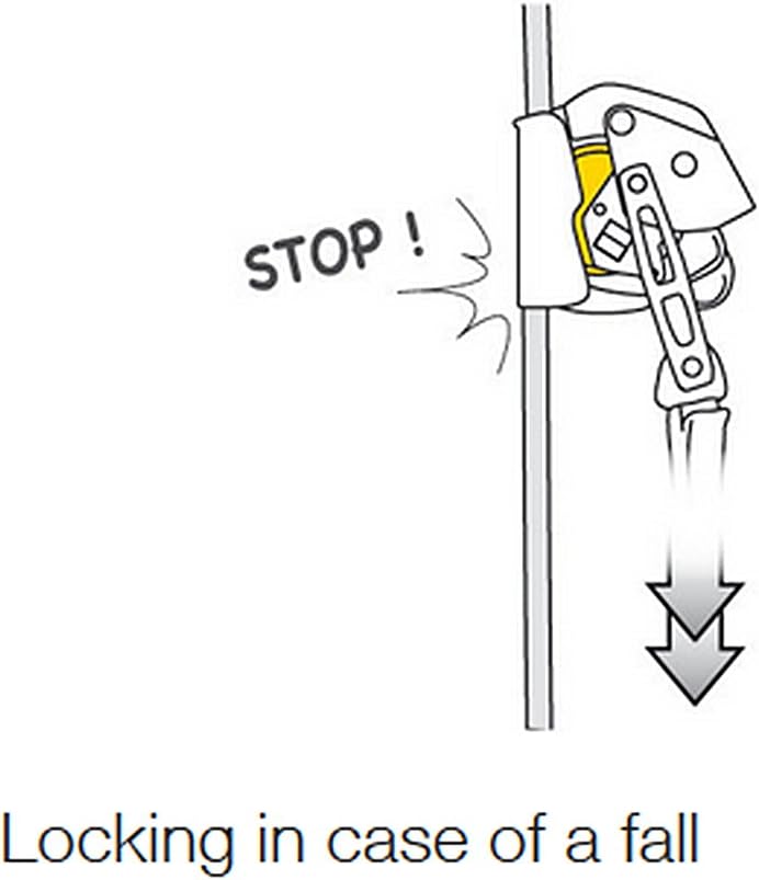 Best PETZL ASAP Lock Fall Arrester Rope Grab ANSI for safety